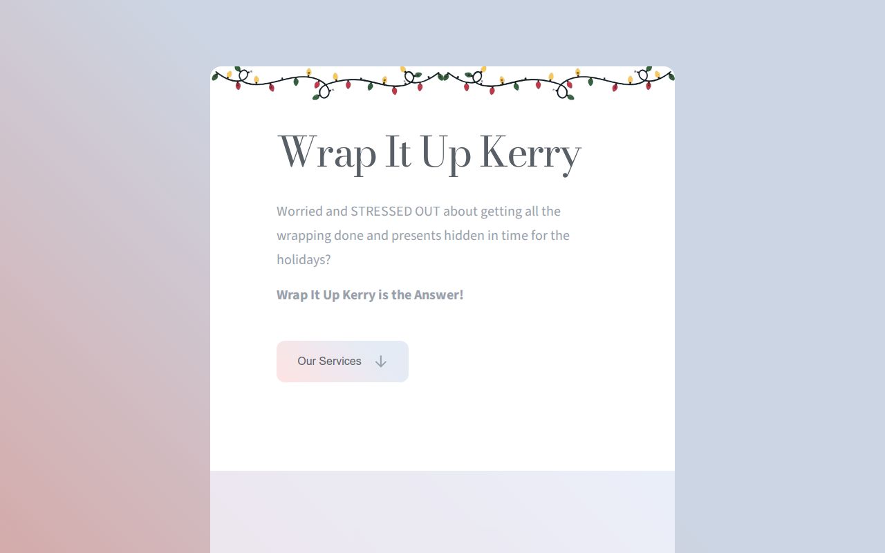 Wrap It Up Kerry